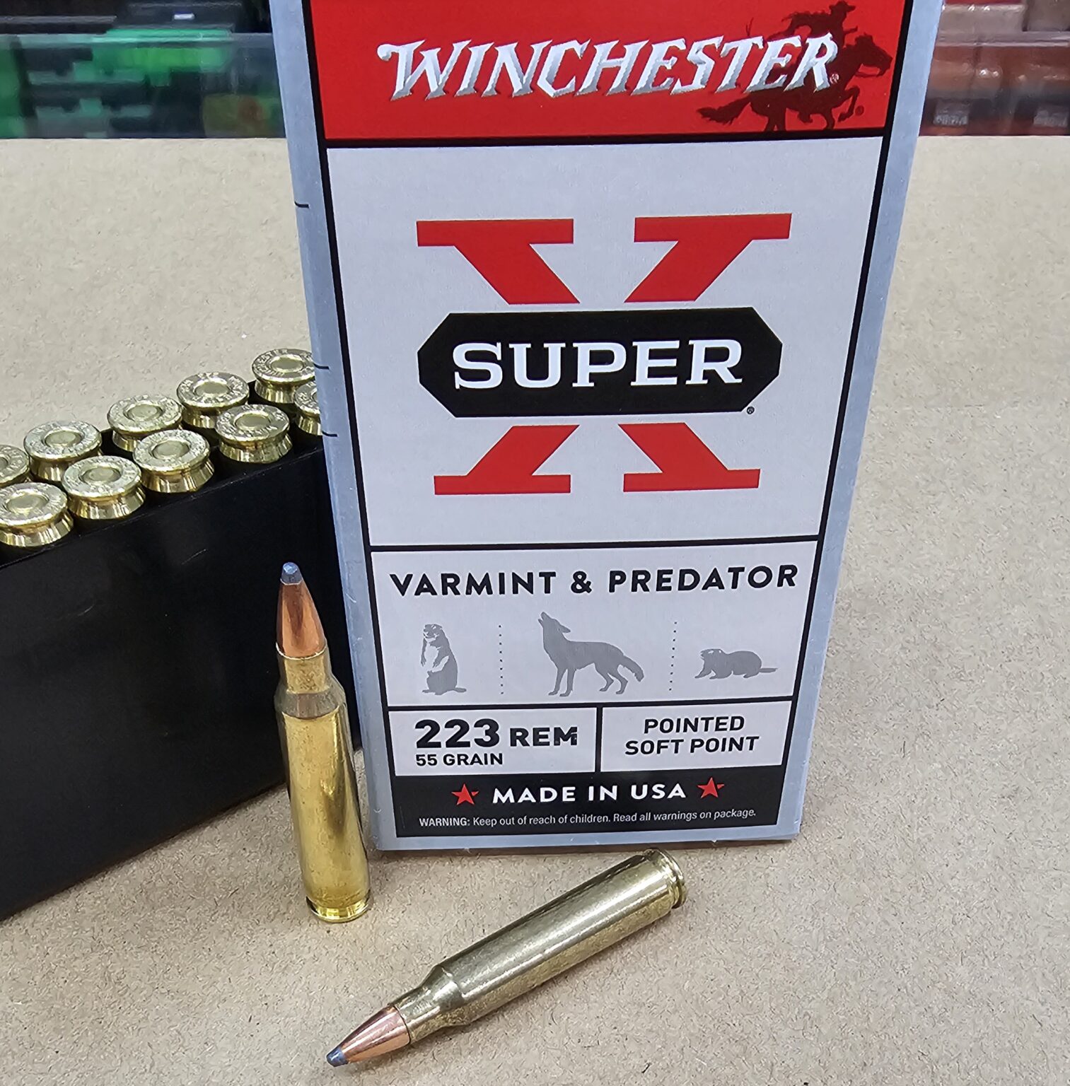 WINCHESTER SUPER-X 223 SP AMMUNITION - Hall's O'Reilly's Firearms Online